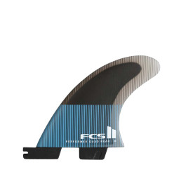 FCS II Performer PC Quad Rear Fins Small - Tranquil Blue