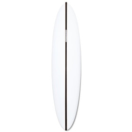 Haydenshapes Mid Length Glider FutureFlex surfboard 6ft 7 FCS II - White