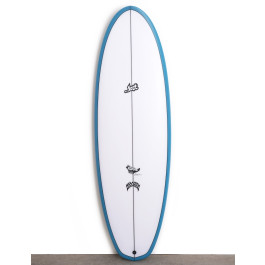 Lost Lazy Toy 2 Surfboard 6ft 10 Futures - Blue