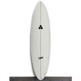 Torq x Channel Islands X-Lite M23 Surfboard 6ft 8 Futures - Oyster Grey
