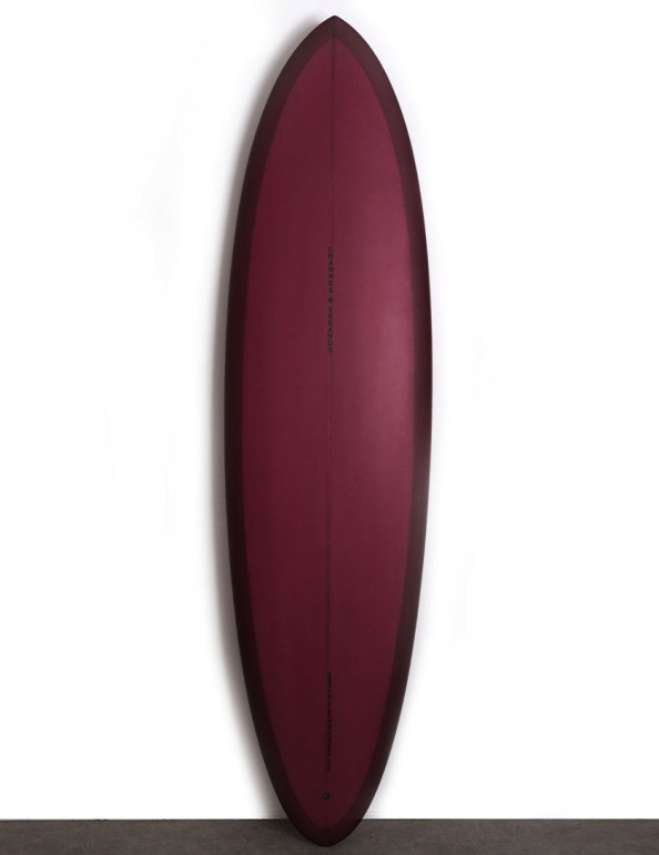 Channel Islands Mid surfboard 7ft 6 FCS II - Merlot Resin Tint