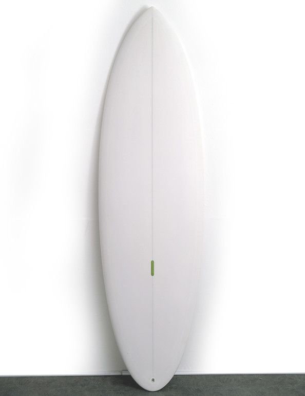 Son of Cobra Round Twin Surfboard 5ft 10 Futures - White