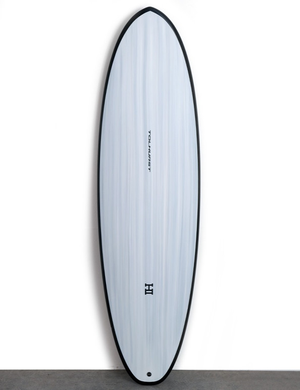 Thunderbolt Harley Ingleby Moe Mini Surfboard 6ft 10 FCS II - Gray/Carbon
