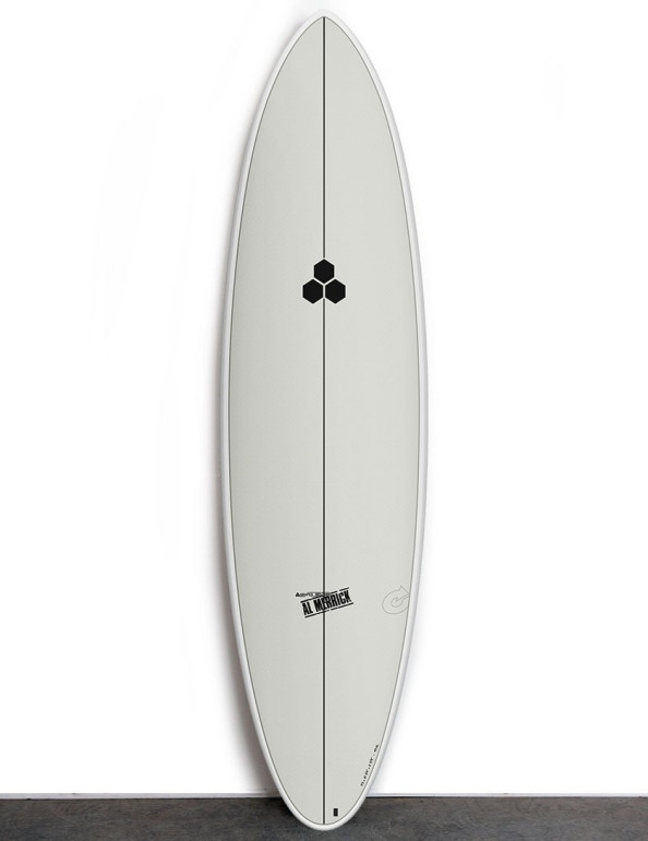 Torq x Channel Islands X-Lite M23 Surfboard 7ft 0 Futures - Oyster Grey