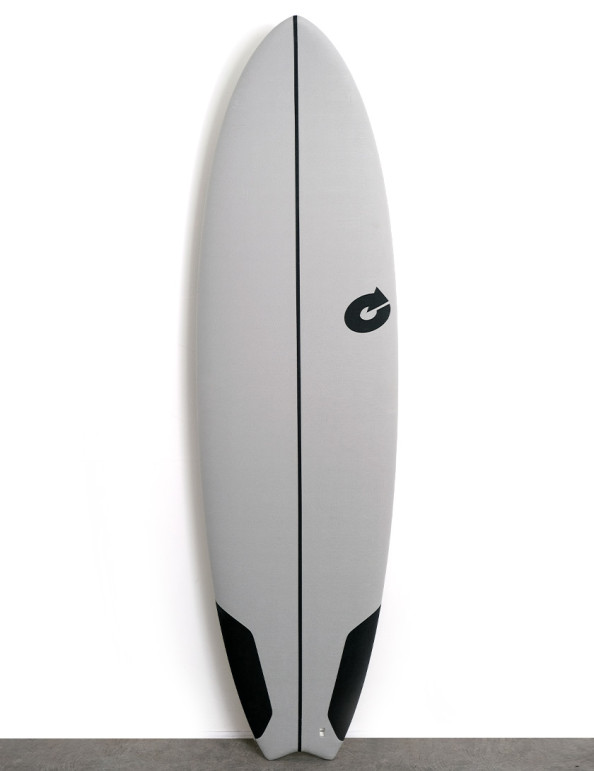 Torq Mod Fish EVA Soft Top Surfboard 6ft 10 - Grey Croc Skin