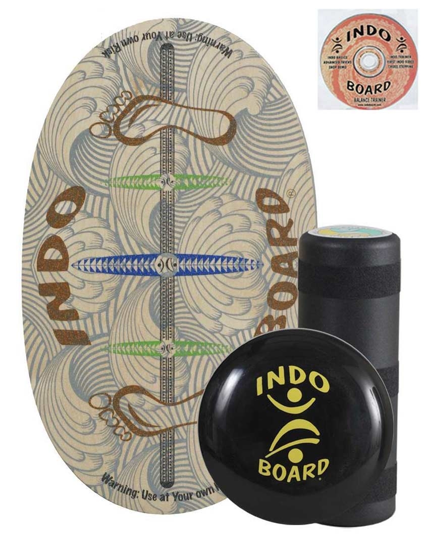 Indo Board Original Training Pack Balance Trainer - Barefoot
